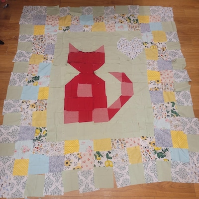 Catholes Quilt Pattern PDF Instant Download Modern Patchwork ...