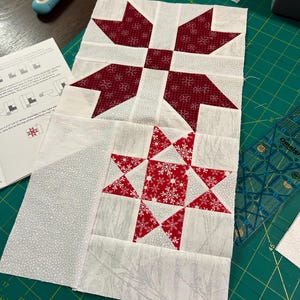 Starry Night Nativity Quilt, A Pieced Quilting Pattern by Sew Kind of ...