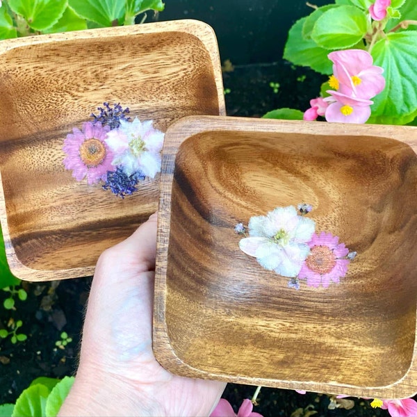 Pressed Flower Pantry Storage Container Kitchen Organization Coffee ...