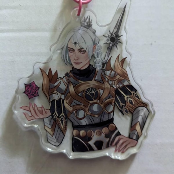 Baldurs Gate 3 Companion Acrylic Charm - Etsy