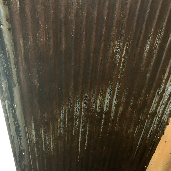 Rusty With Silver Pieces Metal Roofing Barn Corrugated Tin Beautiful ...