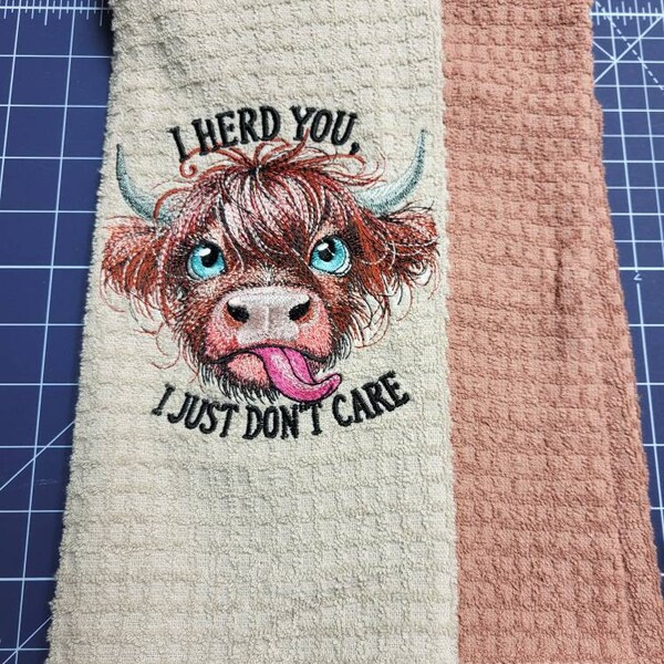 Funny Cow Embroidery Design, Holstein Cow Embroidery File, Heifer ...