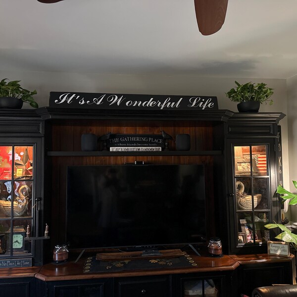 Grateful Wood Porch Sign Vertical Reversible Entryway Sign Rustic Fall ...