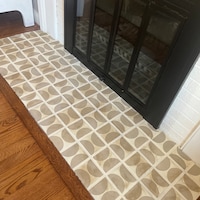 Agra Tile Stencil for Floors, Tiles and Wall-moroccan Stencil-diy Floor ...