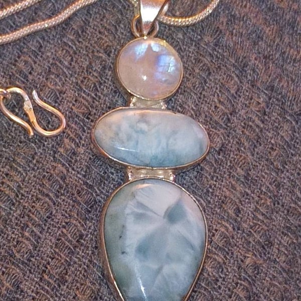 Stunning Australian Triplet Opal Pendant Handcrafted Gemstone Jewelry ...