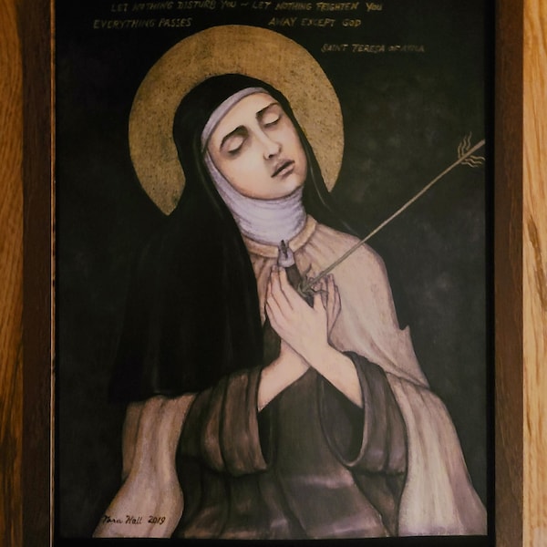 Saint Francis and the Leper Print - Etsy