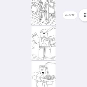 Printable Coloring Book: Forsaken Roblox Inspire Digital Download - Etsy