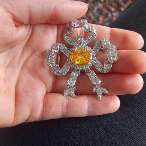 Vintage Queen Marie Amelies of France Blue Sapphire Sterling Silver ...