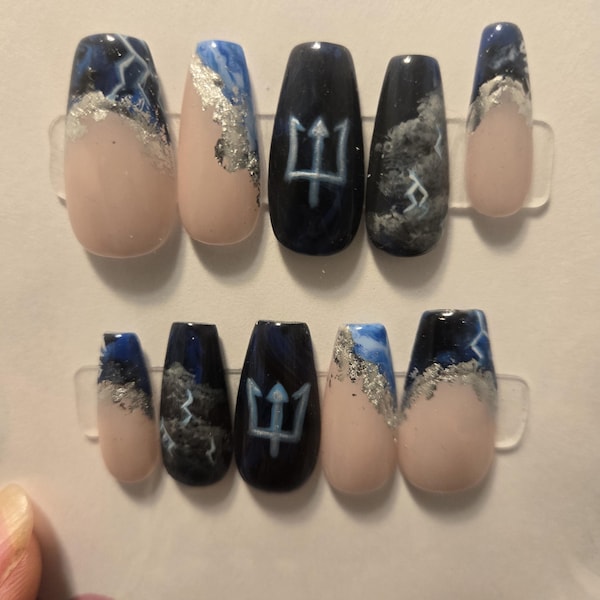 Arcane Jinx Inspired Press on Nails - Etsy