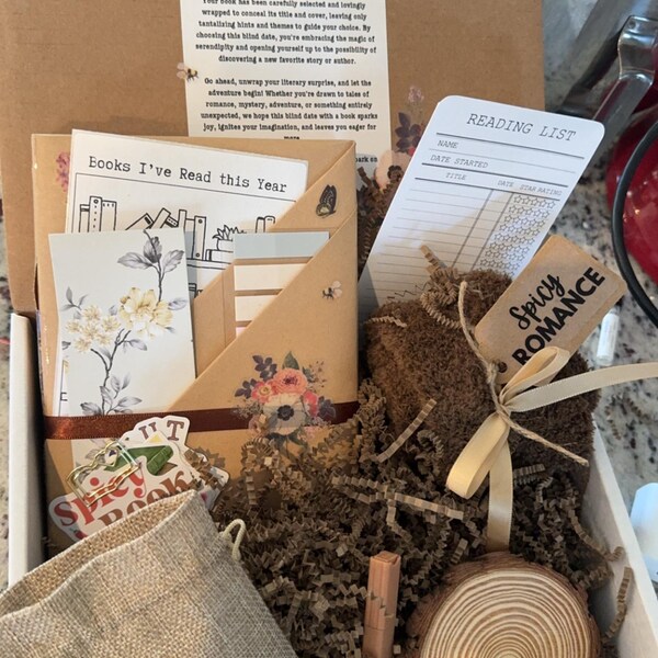 Blind Date With a Book Box Gifts for Book Lovers Personalized Book Gift ...