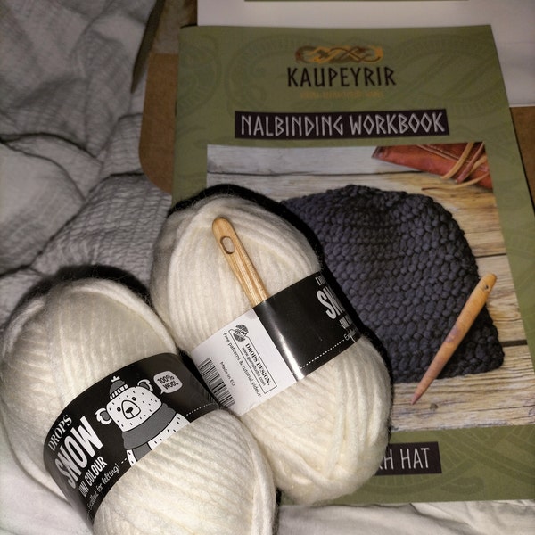 Beginners Nalbinding Kit - Learn to Make an Oslo Stitch Hat With ...