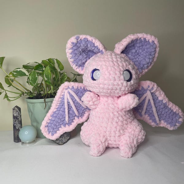 Bellatrix the Bat Amigurumi Crochet PDF Digital Pattern - Etsy