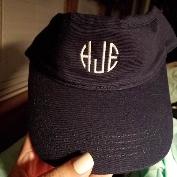 Monogram Baseball Hat Personalized Baseball Hat custom Embroidered ...