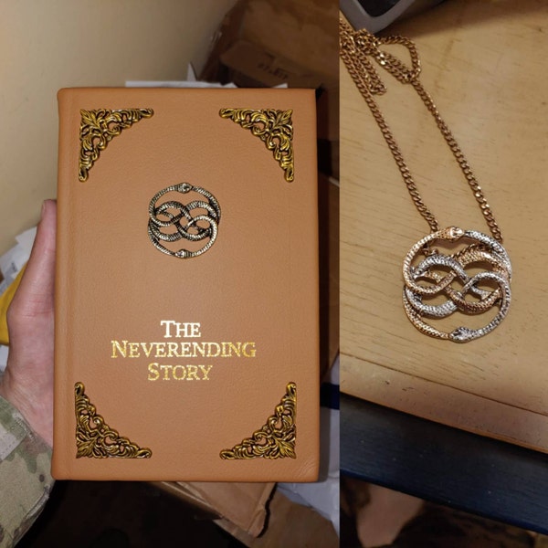The Neverending Story Book Replica - Leatherbound Prop Replica ...