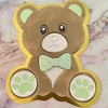 Bear SVG. PNG . Cricut Cut Files, Silhouette, Layered Files. Teddy Bear ...