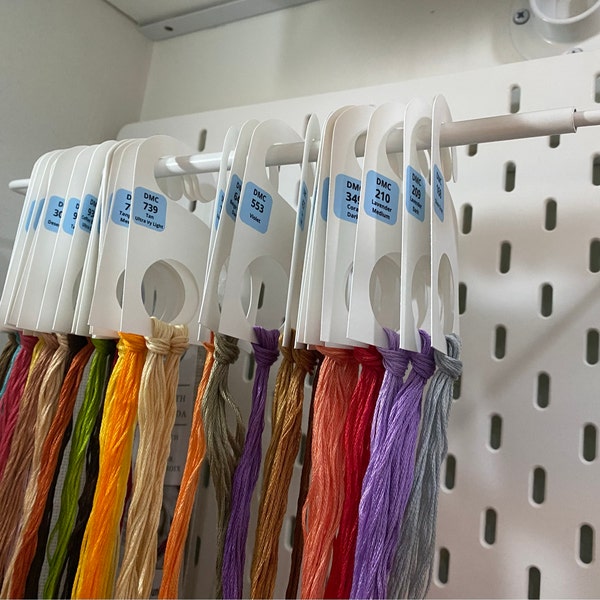 DMC Thread Drop Labels - Organize Your Annie's Keepers and Floss Drops ...