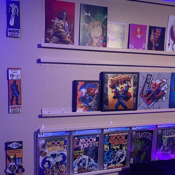 Comic Book Art: Silver Surfer Corner Box - Etsy