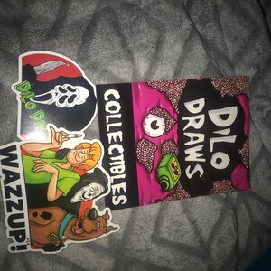 Scary Movie Sticker Funny Horror Stickers Wazzup Collectible Slaps ...