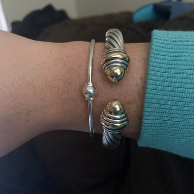 Made on Cape Cod. Bracelet Made in Sterling Silver With a - Etsy