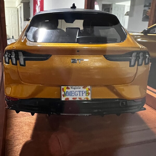 CUSTOM * License Plate for Model Car * to Scale * Beautifully Detailed ...