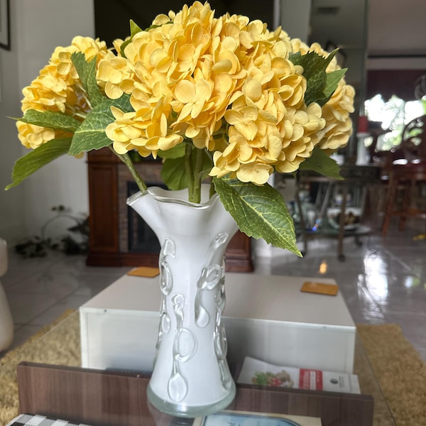 10 Hot Pink Real Touch Tulips Artificial Flower, Realistic Luxury ...