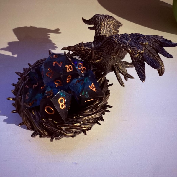 Shimmer Dienosaur Stegosaur Dice Holder | Dungeons and Dragons Dice ...