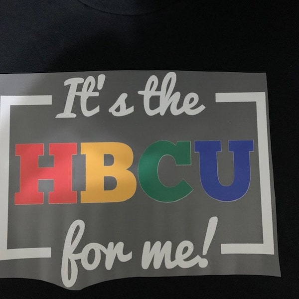 It's the HBCU for Me SVG PNG Grad Alumni Cricut or Silhouette Cut File ...