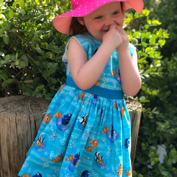 NEW Handmade Cute Realistic Dinosaurs in Woods Dress Custom Girl ...