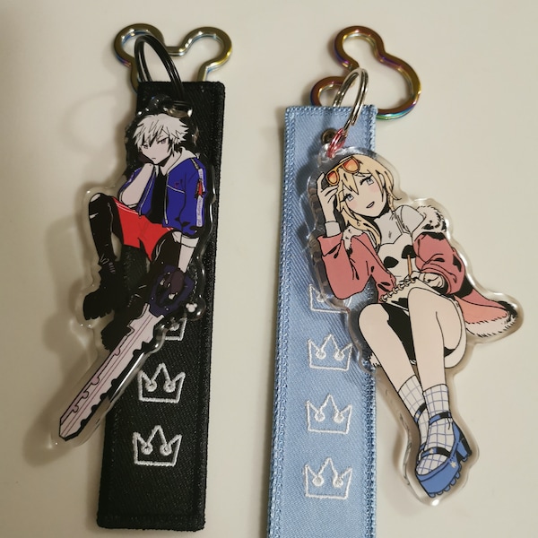 Kingdom Hearts X Streetwear Keychain - Etsy