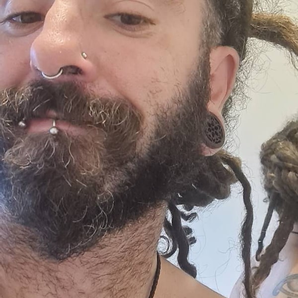 Organic Ear Plugs With Green Wood Inlay Wooden Green Gauges 10 12 14mm ...