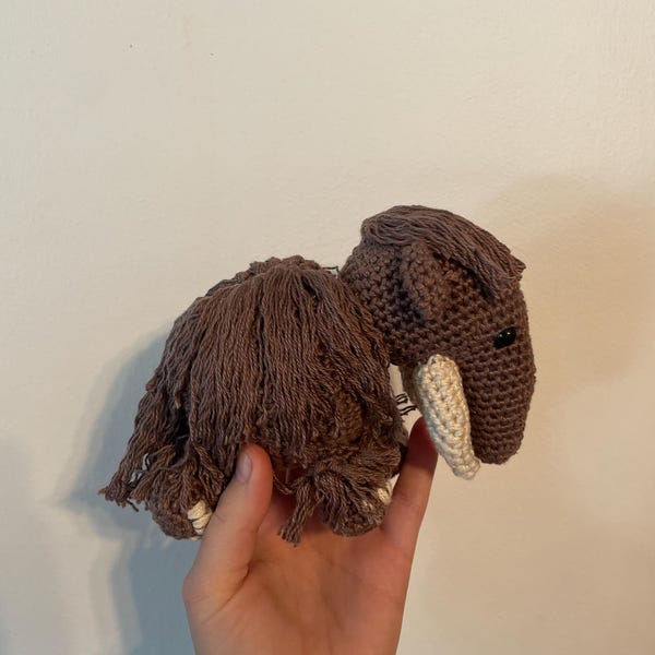 Woolly Mammoth Crochet Pattern (PDF in ENGLISH) - Etsy