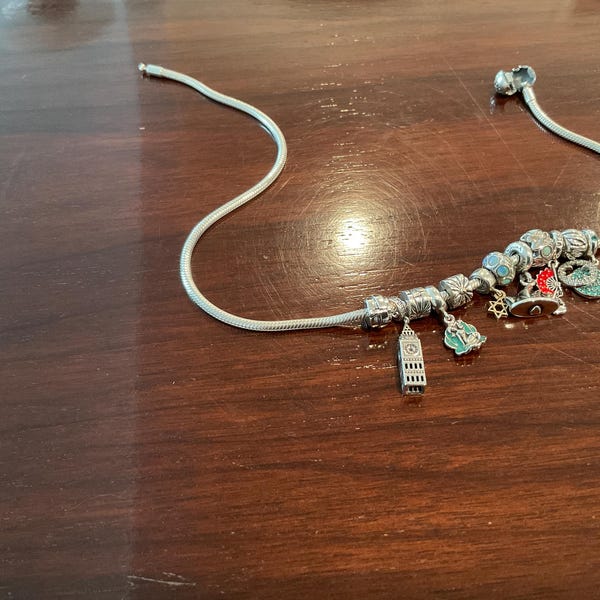 Pandora Lemon Slice Sparkling Fruit Dangle Charm, 925 Sterling Silver ...