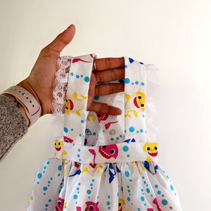 Baby Shark Dress Birthday Dress Celebration Dress Baby - Etsy