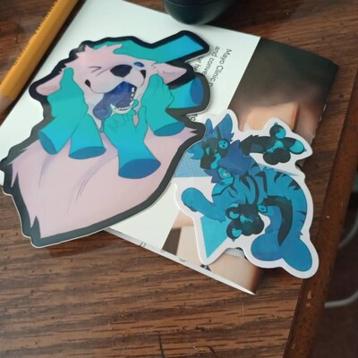 Headpats Furry, Die-cut, Vinyl Sticker - Etsy