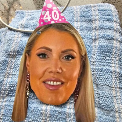 Personalised Lollipop Style Stickers 35mm X 90mm, Tamper Proof, Candle ...