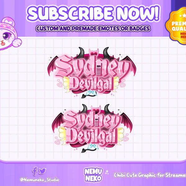 Custom Animated Facecam Overlay / Webcam Overlay in Cute Style or ...