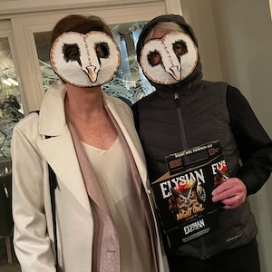 Creepy Cute White Rabbit Masquerade Mask Creepy Bunny Adult - Etsy