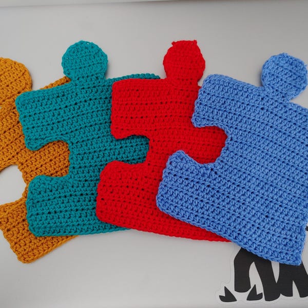 Puzzle Me Happy - Crochet Blanket Pattern - Etsy