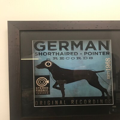 German Shorthaired Pointer Records Original Vintage Style - Etsy