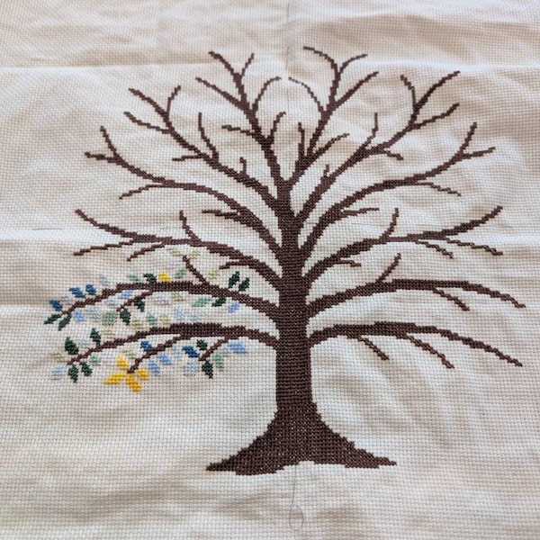 Temperature Tree Cross Stitch Pattern PDF - INSTANT DOWNLOAD - Etsy