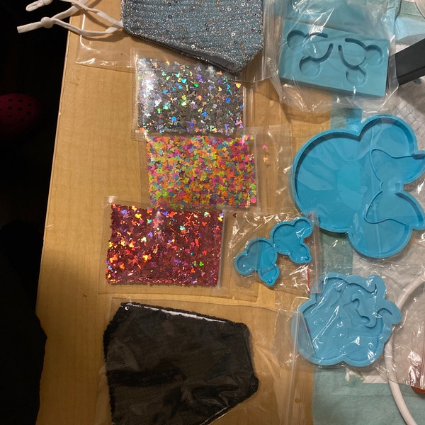 Mystery Box Assorted Random Silicone Molds for Resin, All Sizes, Diy ...