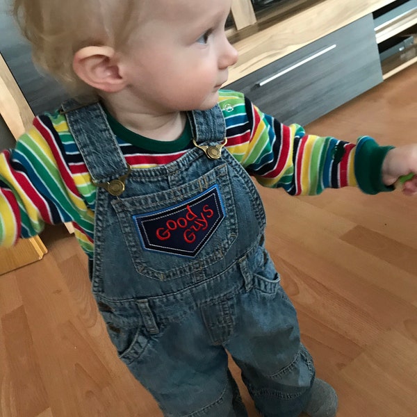 Good Guys Patch (3.5 Inch) DIY Embroidered Hook and Loop Badge Childs ...