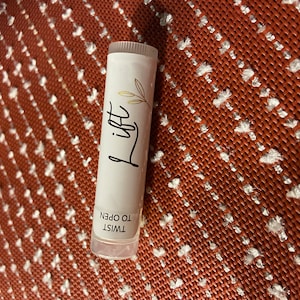 RED LIP BALM: Red Tinted Lip Balm. Beeswax Lipbalm W Shea - Etsy