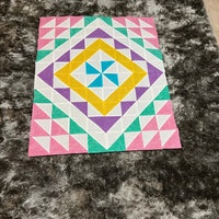 Easy PDF Quilt Pattern Simply Delightful Quilt Pattern in 6 Sizes PDF ...