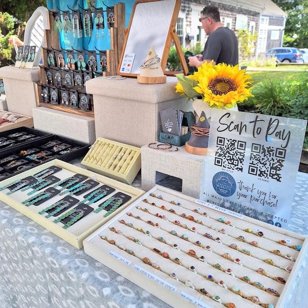 Scan Here to Pay — QR Code Custom Acrylic Business Display, Online ...