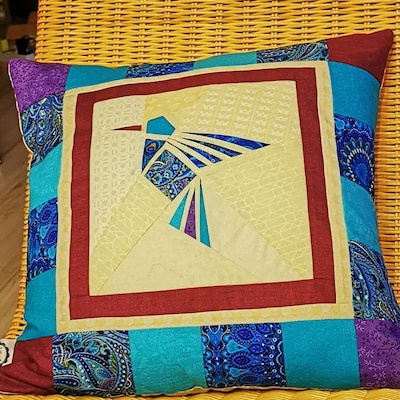Hummingbird Paper Pieced PDF Quilt Block Pattern - Etsy