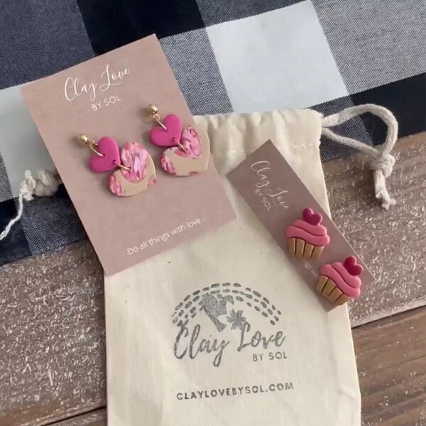 Pencil Rainbow Polymer Clay Dangle Earrings for Teachers or Teacher ...