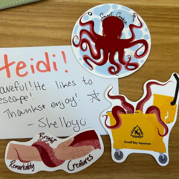 Project Hail Mary Inspired Rocky Stickers Booktok Sci-fi Andy Weir - Etsy