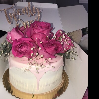 Twenty Four Cake Topper 24 Cake Topper 24th Birthday Cake Topper Twenty ...