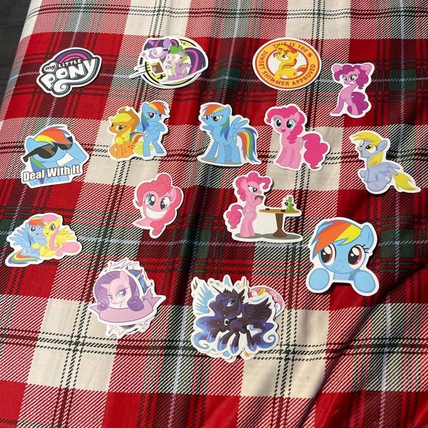 MLP/ Pony Sticker Mix Sticker, Kawaii Sticker, Laptop Stickers, Kids ...